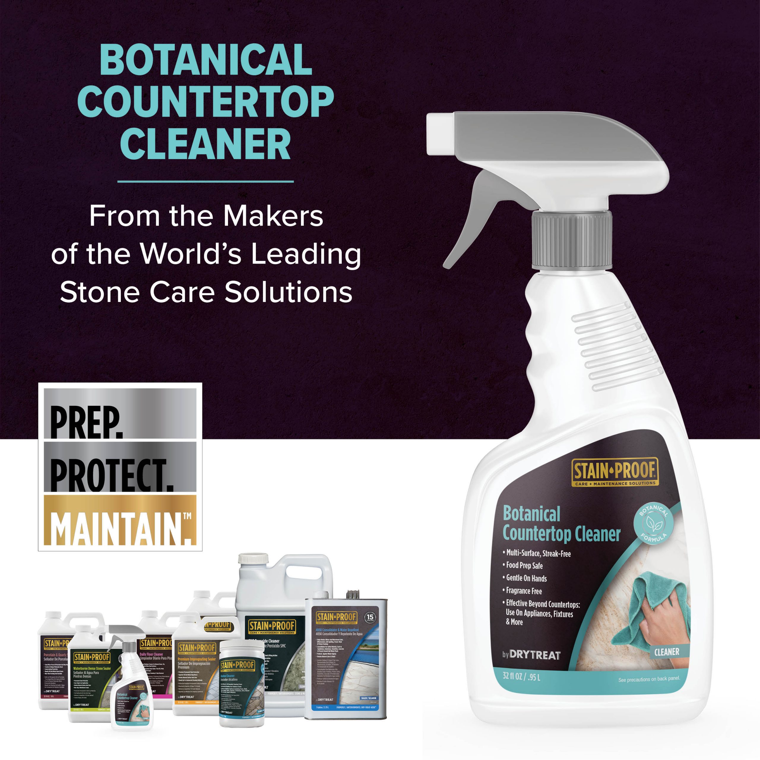 Stain-Proof® Launches Botanical Countertop Cleaner, a Plant-Based ...